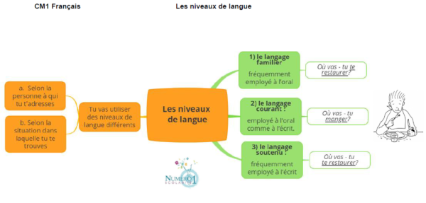 Les niveaux de langue : leçon et exercices CM1 Les niveaux de langue : leçon et exercices CM1